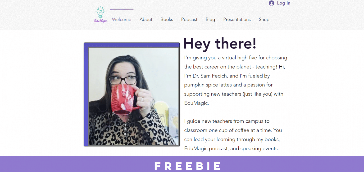 9 great personal academic website examples - Acamedia.uk